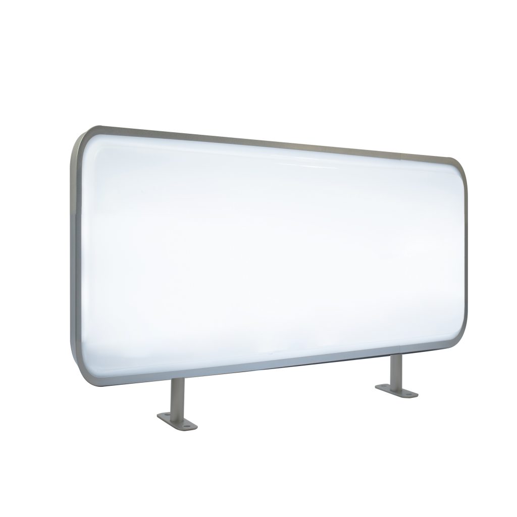 60x90cm Rectangular Vertical Projecting Light Box LED - Pure Image ...