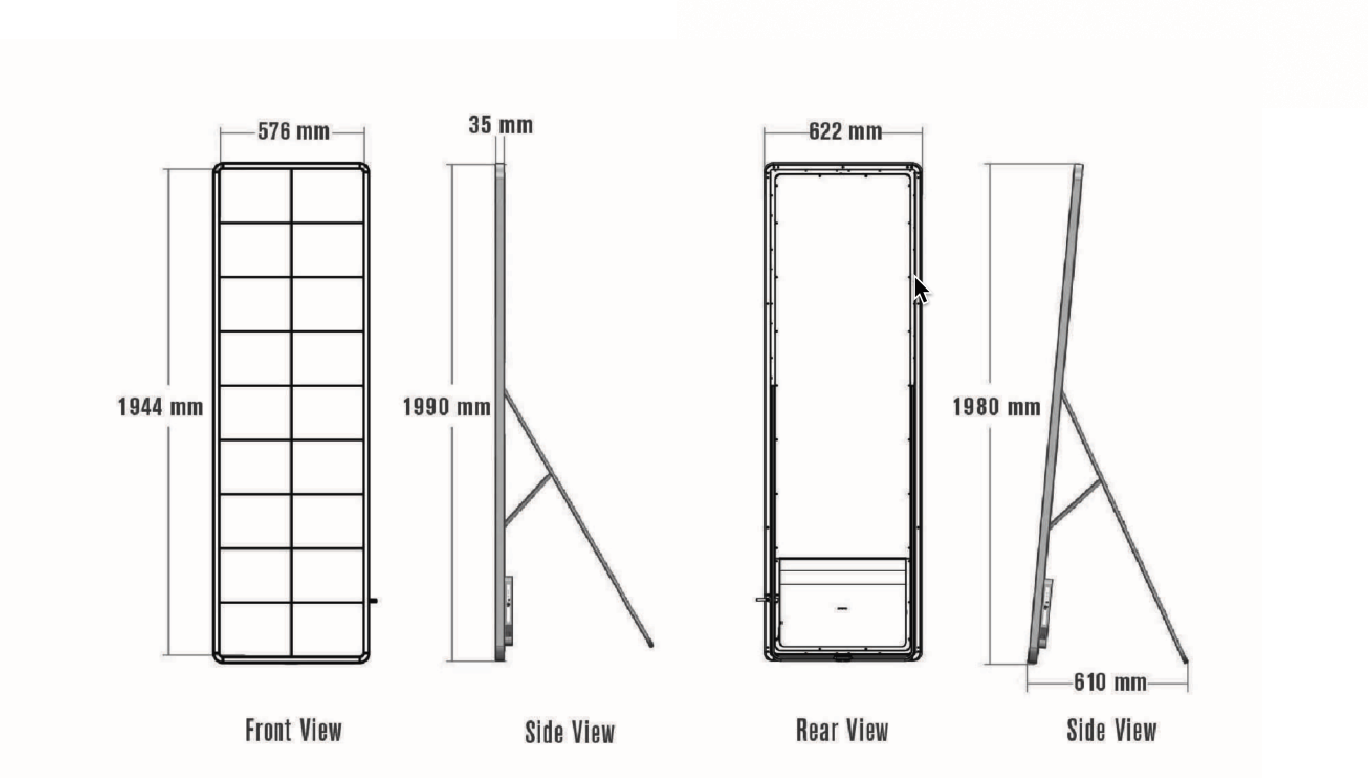 LED Free Standing Digital Display - Pure Image | Display, Exhibition ...