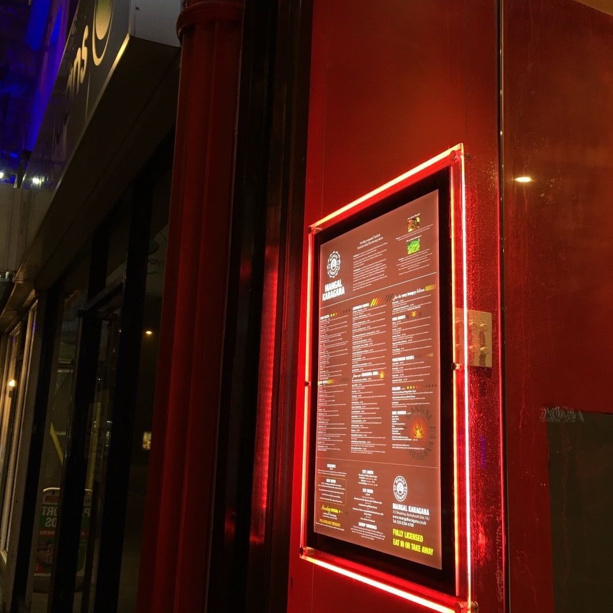 A2 Landscape and Portrait LED Window Display Double Side - Pure Image ...